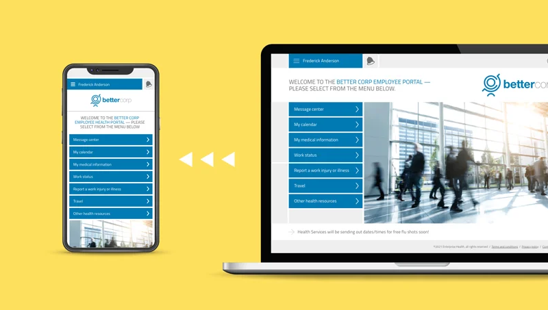 Enterprise Health — Video: Secure Mobile Access to Employee Health Portal